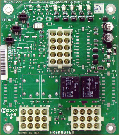 Frymaster: Fryer Interface Board - GTS, Inc